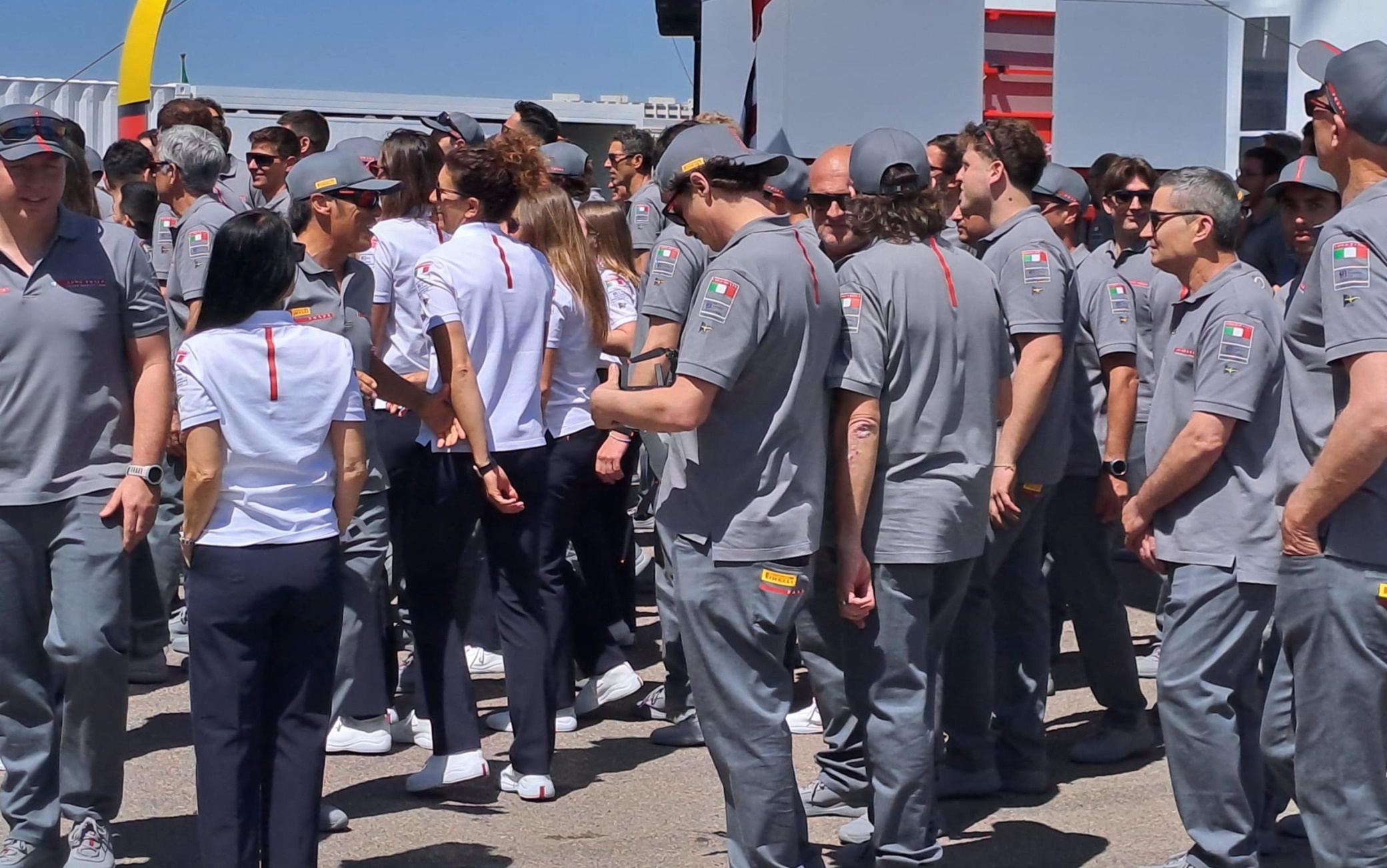 Luna Rossa, il varo della barca per la Coppa America 2024. FOTO | Sky Sport