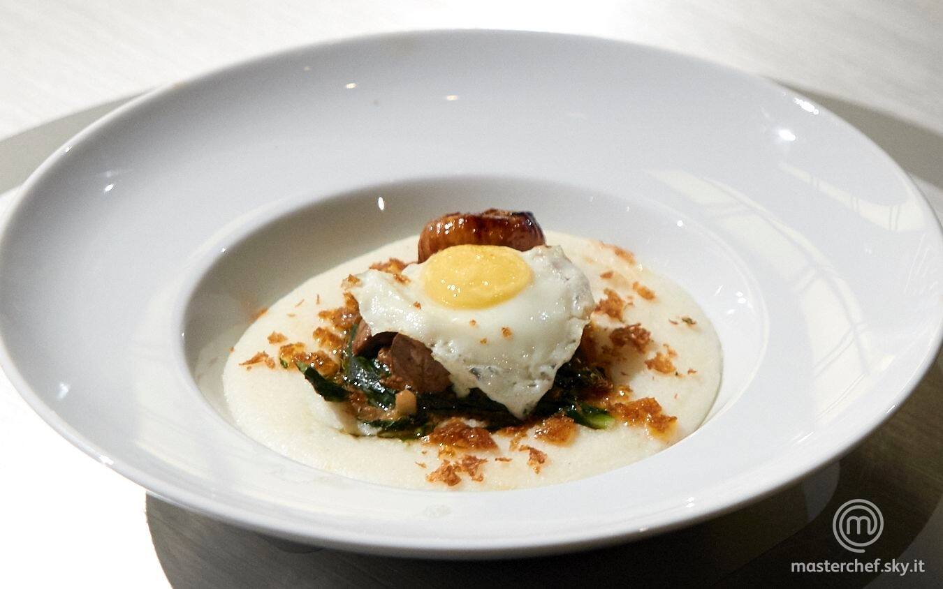 Masterchef: Polenta bianca e fegatini di coniglio | Sky
