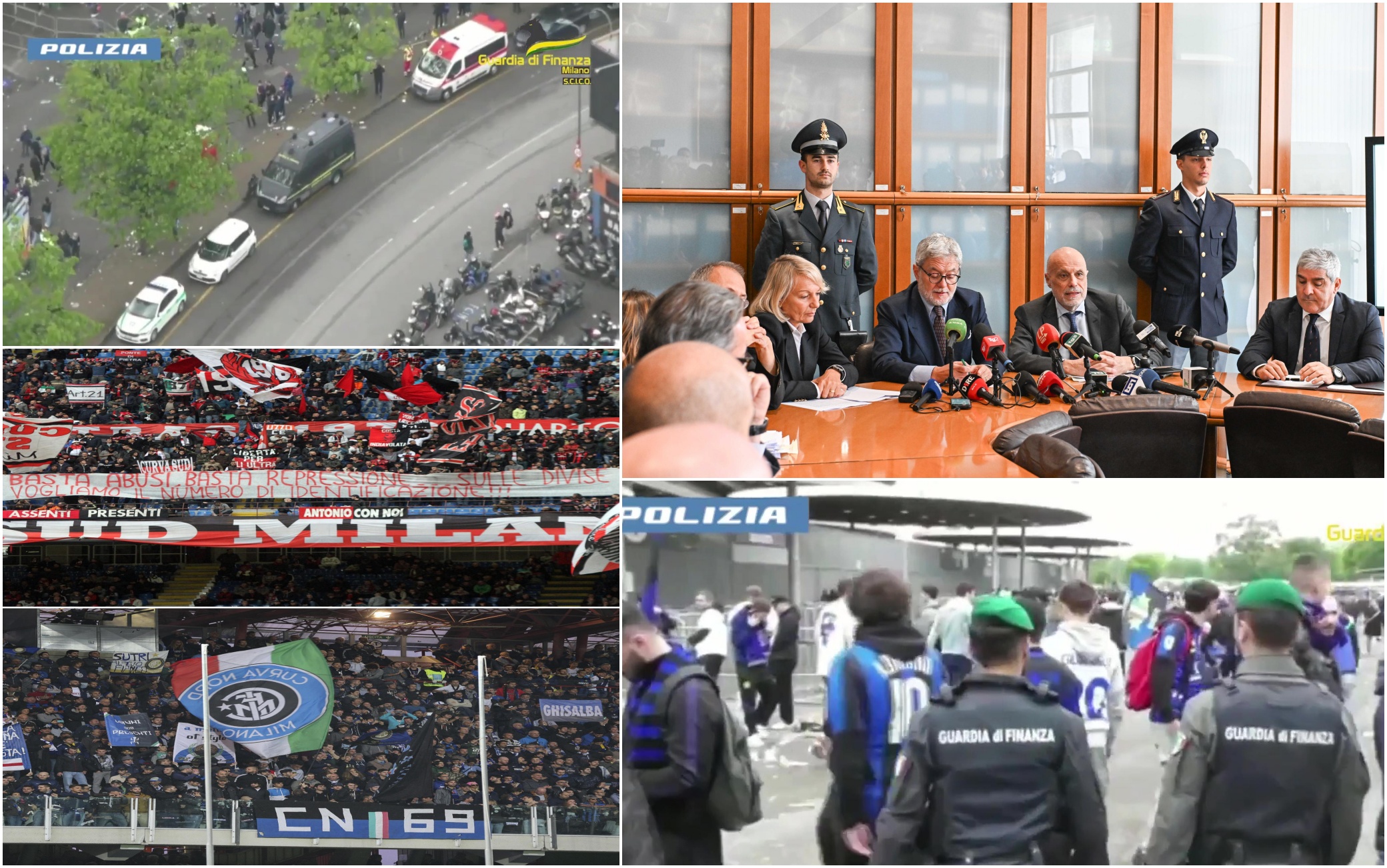 Inchiesta ultras Milan e Inter, notificati 24 Daspo dai 3 ai 10 anni ...