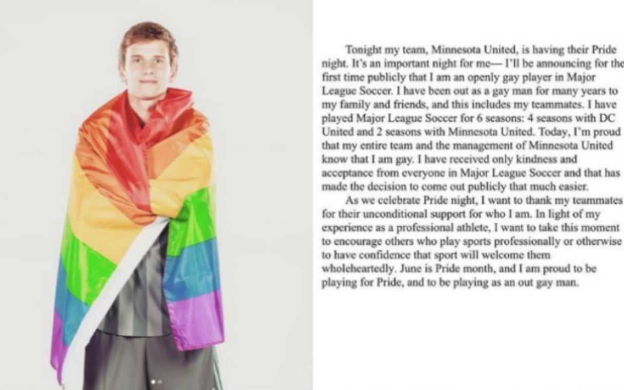 MLS, Collin Martin fa coming out sui social: 'Sono gay' | Sky Sport