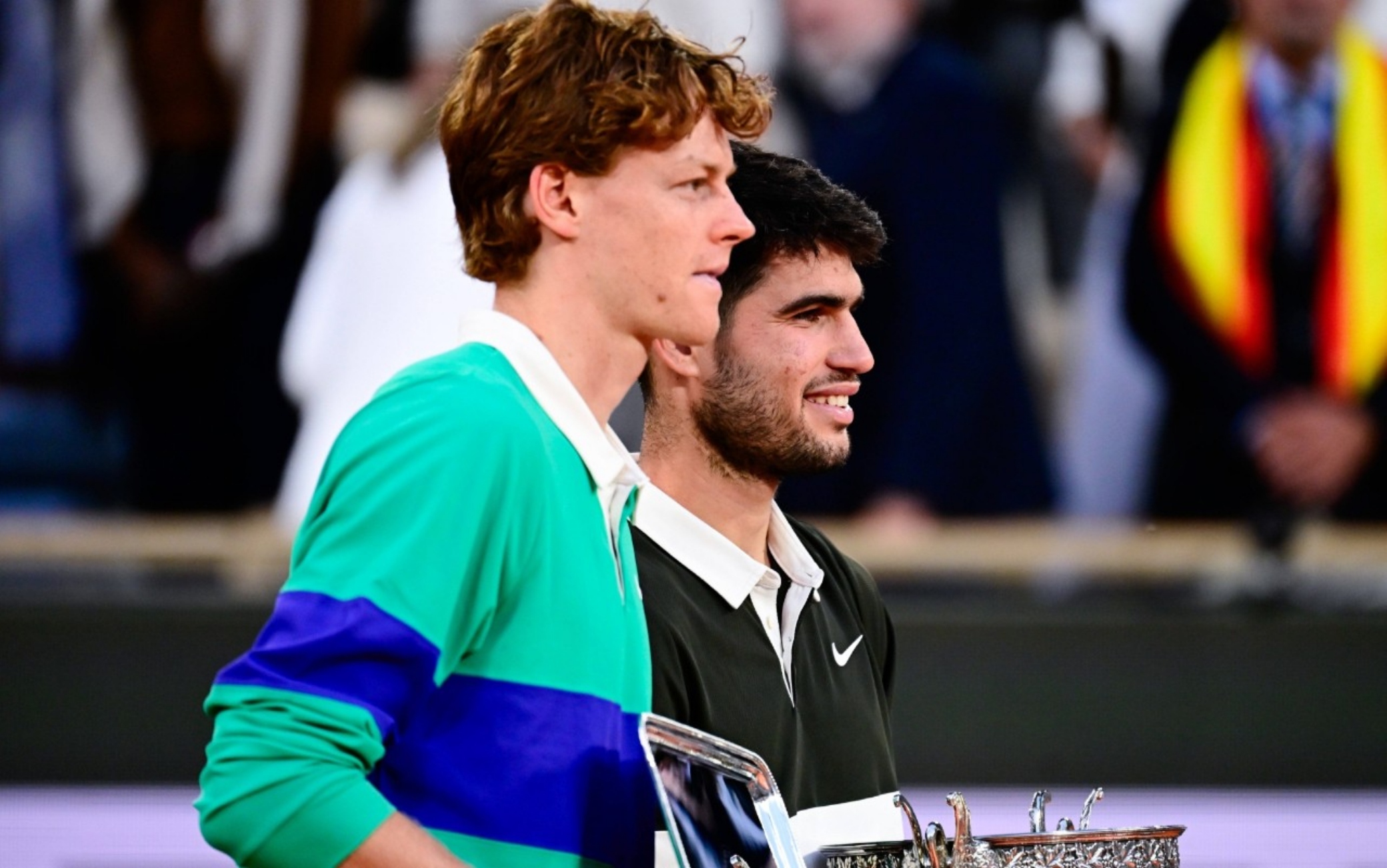 Sinner e Alcaraz in finale a Wimbledon e al Roland Garros come Federer Nadal | Sky Sport