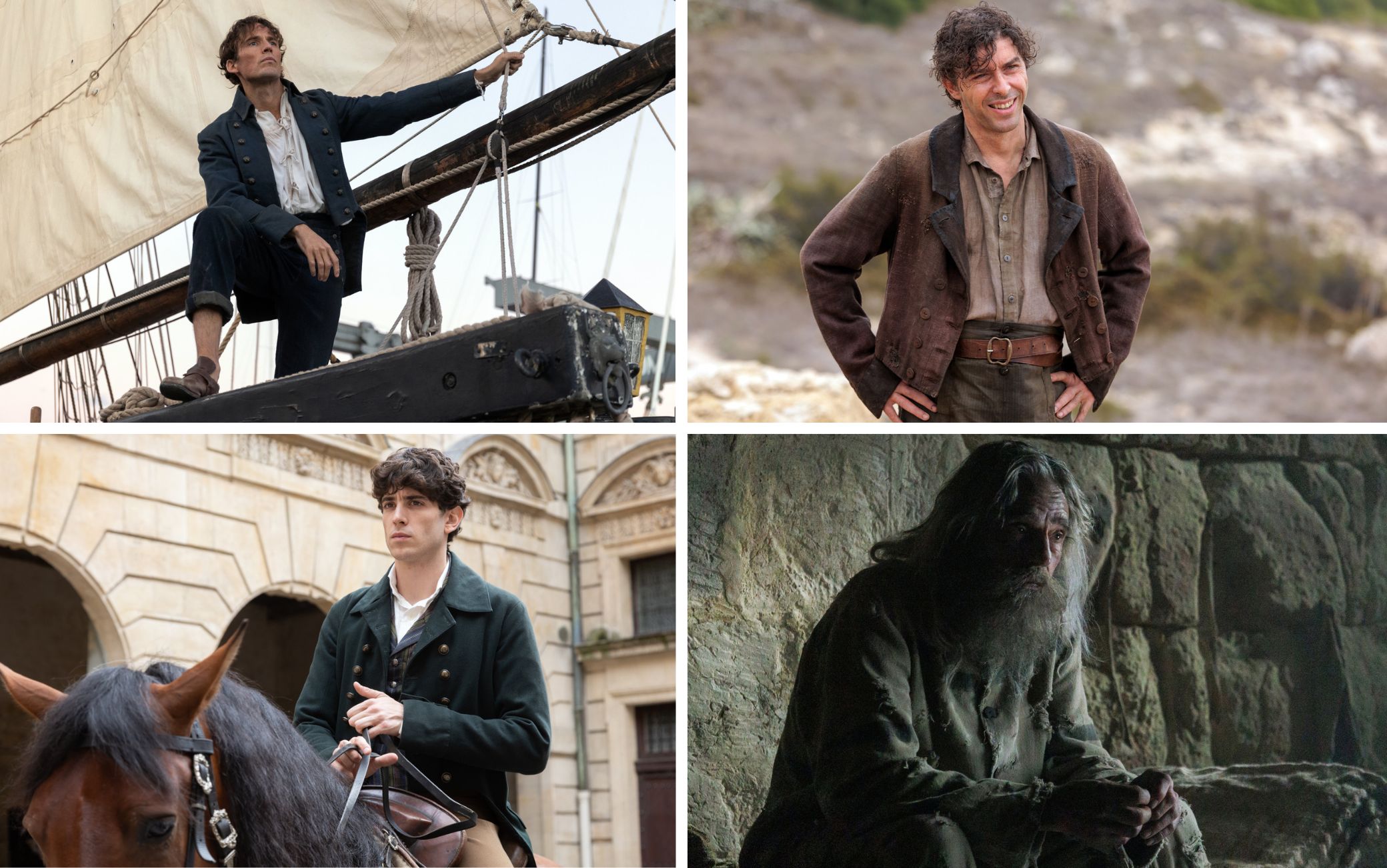 Il Conte di Montecristo, il cast della serie tv Rai con Sam Claflin e ...
