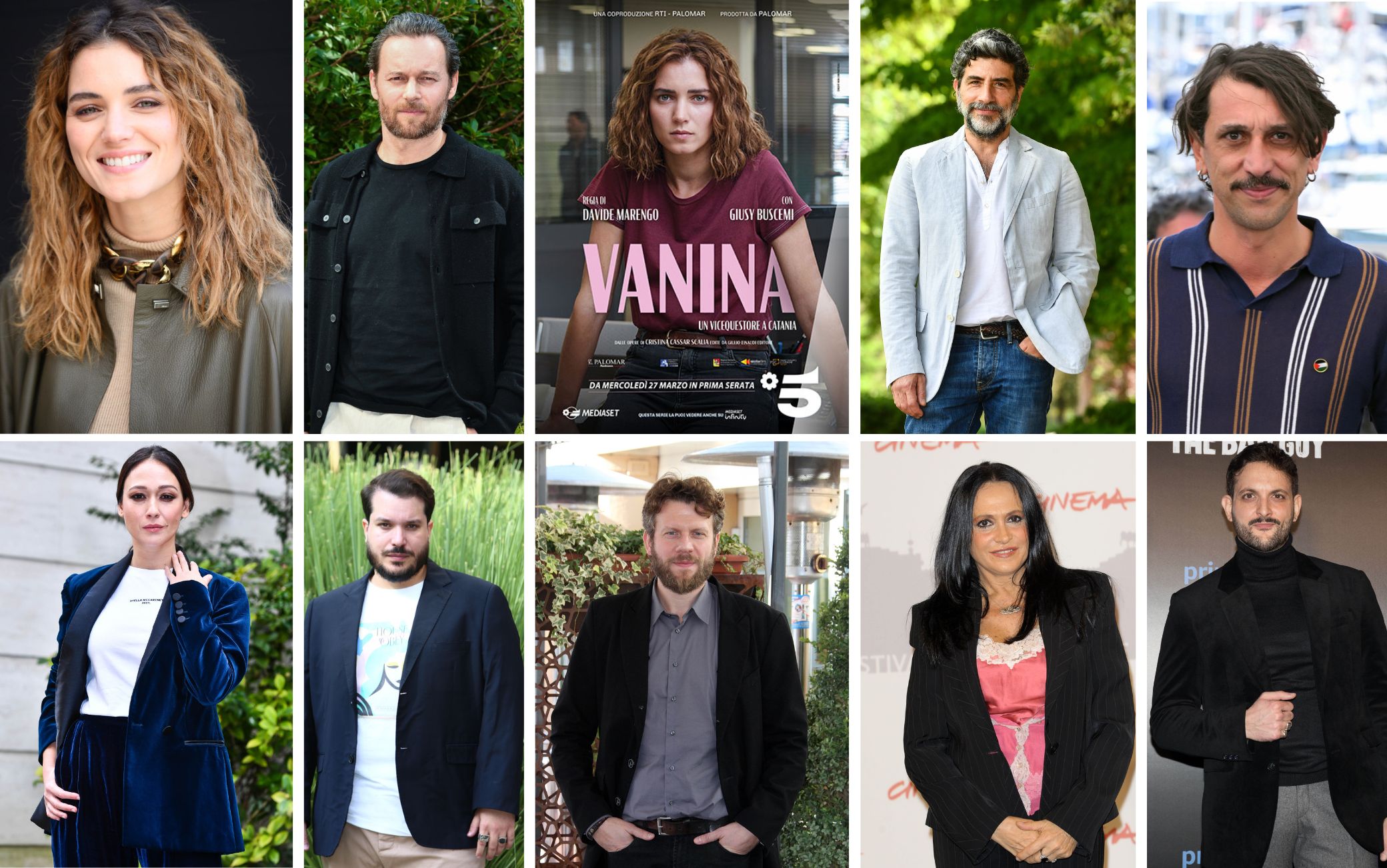 Vanina - Un vicequestore a Catania, il cast della serie tv con Giusy ...