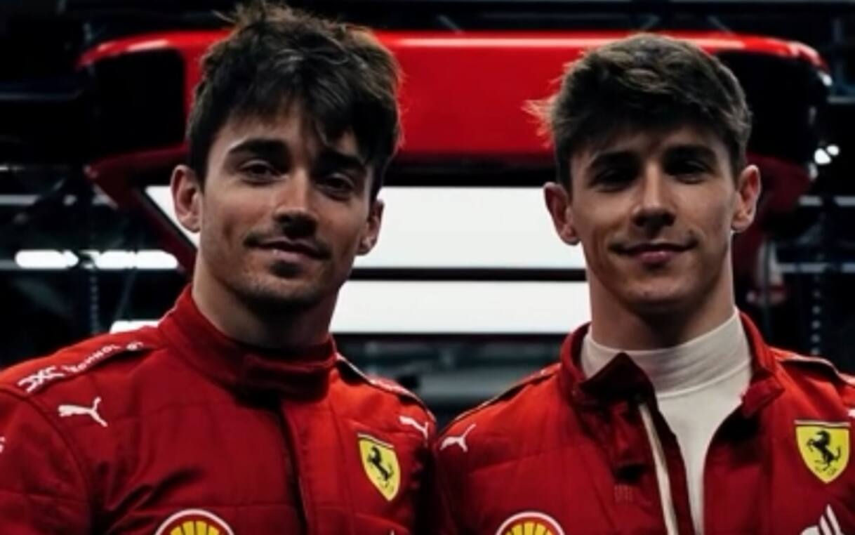 Ferrari, i fratelli Leclerc scendono in pista: il video di Charles e ...