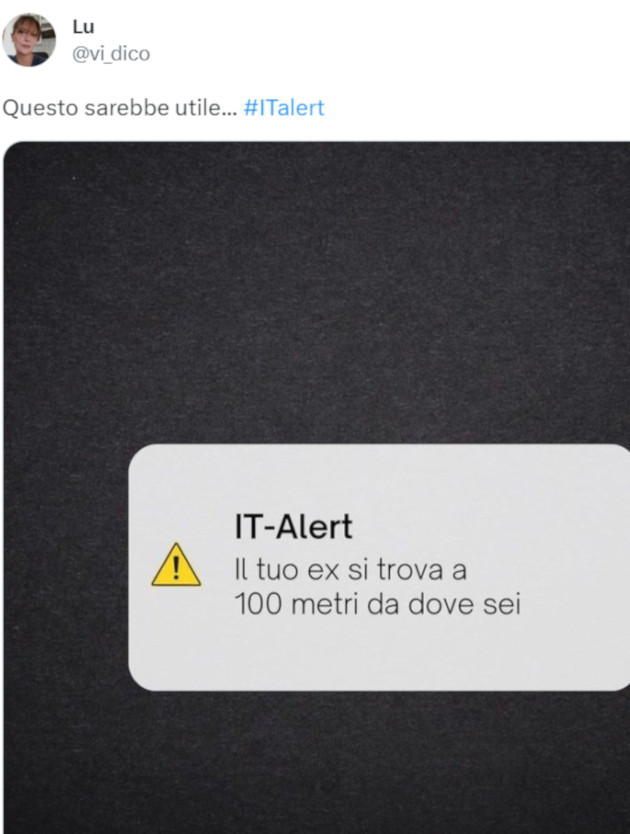 It-Alert, i meme più divertenti dopo la ricezione del messaggio di ...