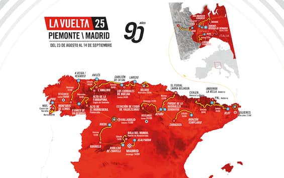 Vuelta Spagna 2025, tappe, percorso e tutti i vincitori | Sky Sport