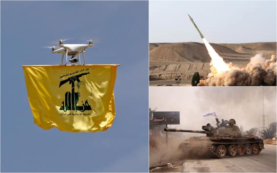Droni, tank e 130mila tra razzi e missili: l’arsenale di Hezbollah ...