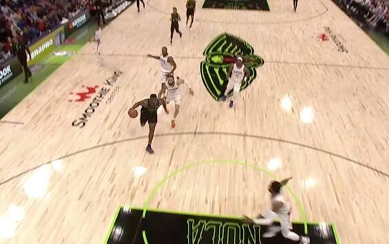 NBA, Zion Williamson è un fulmine: contropiede solitario in tre secondi ...