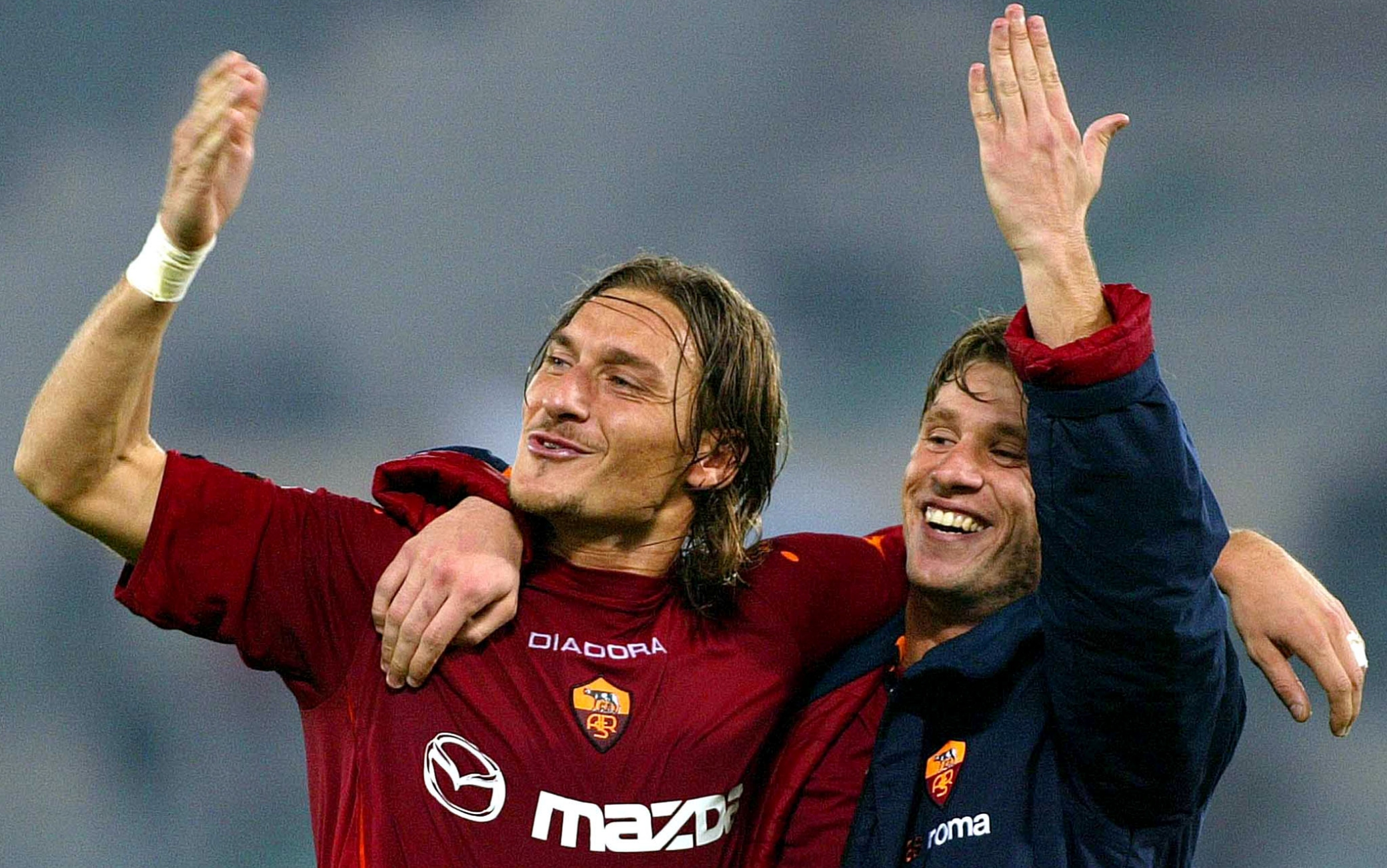 Roma Lazio, chi c'era al primo derby da giocatore di De Rossi nel 2003 ...