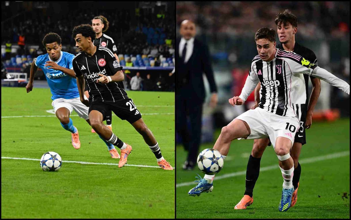 Champions League, i risultati di Napoli-Eintracht e di Juventus ...