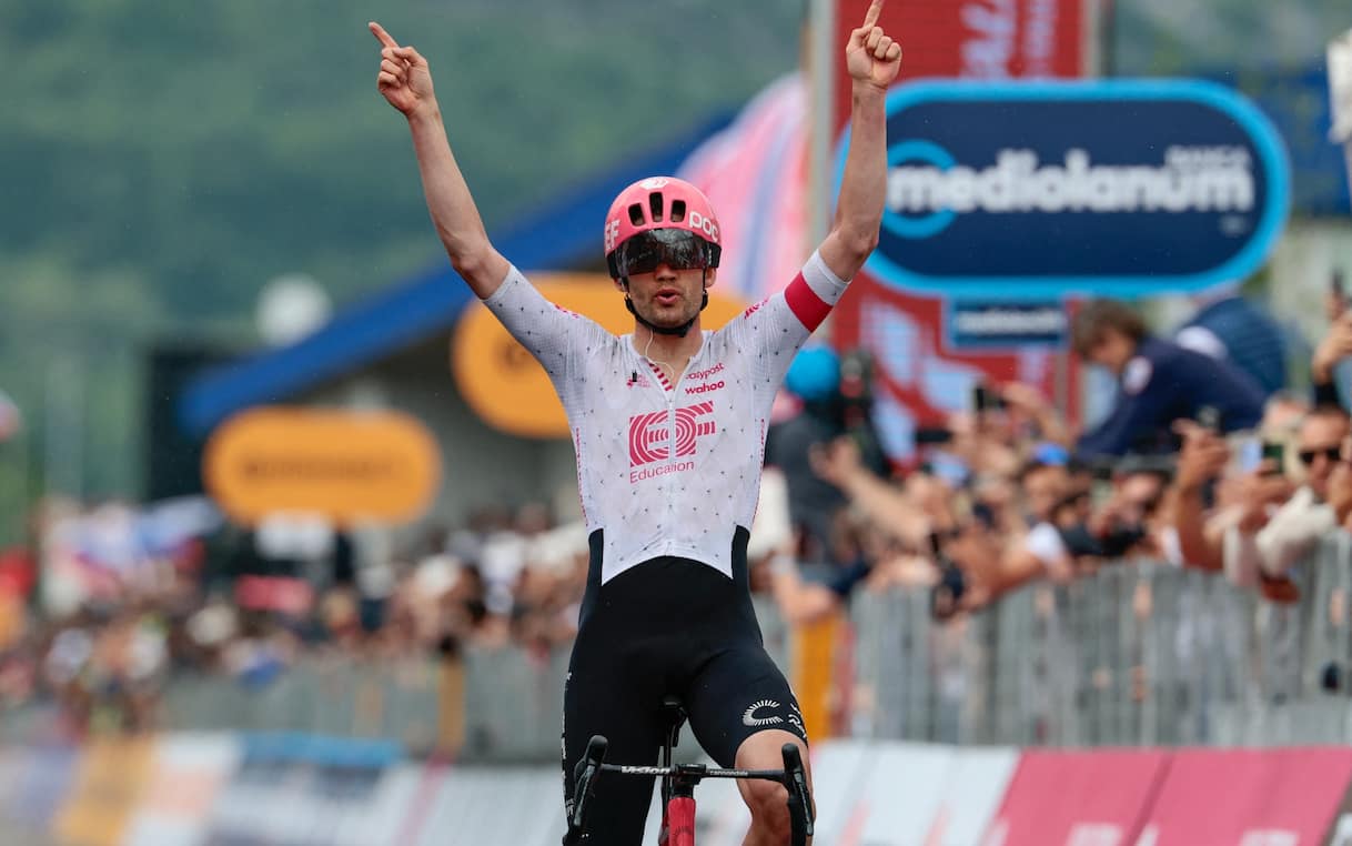 Giro d'Italia, 14^ tappa: vince Asgreen. Del Toro sempre maglia rosa ...