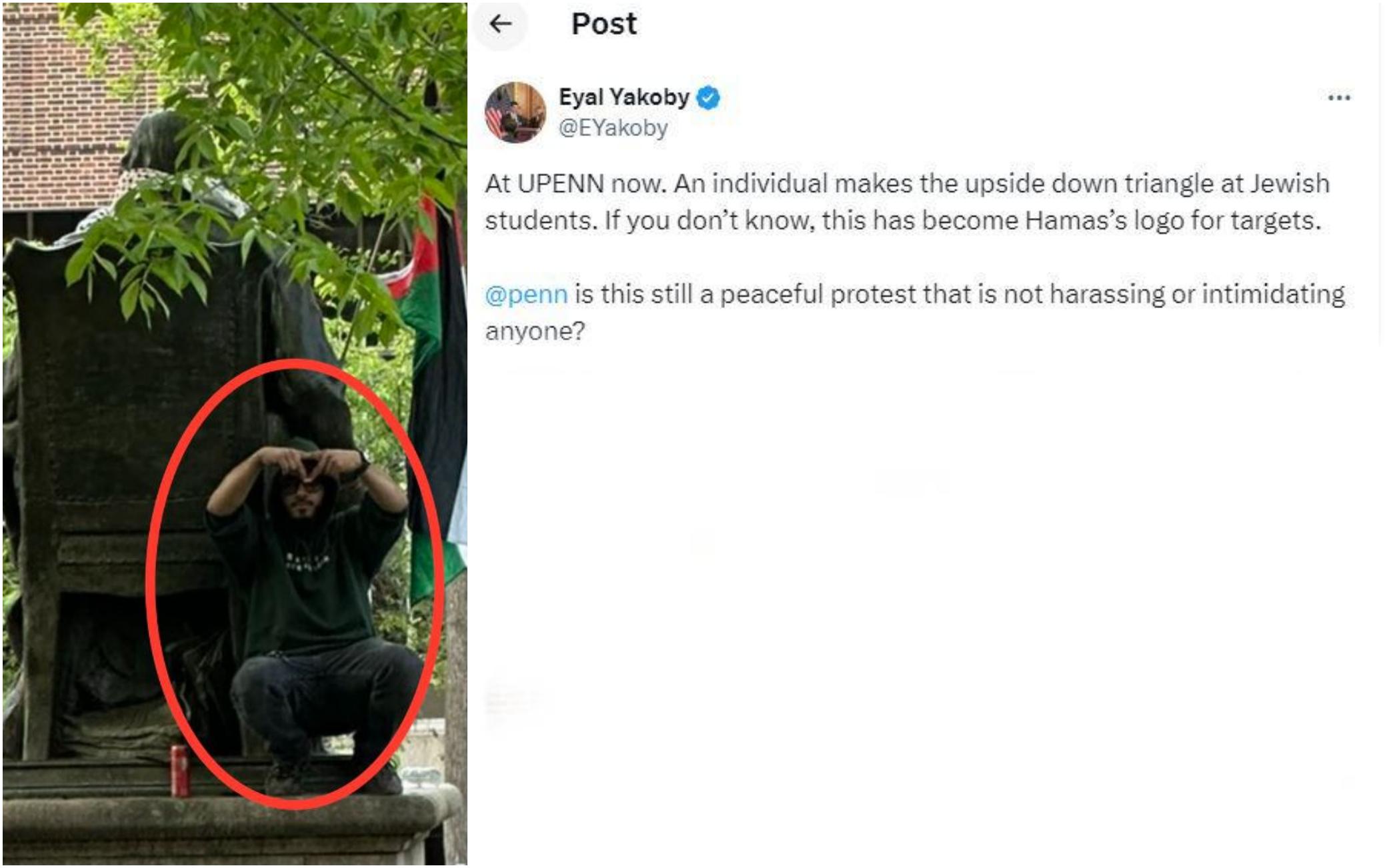 Hamas, cosa significa il triangolo rovesciato associato alle brigate Al ...