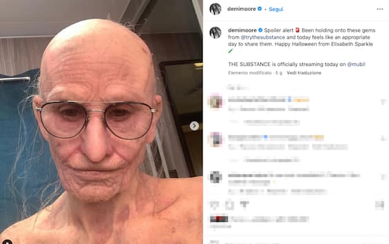 The Substance, l'incredibile trasformazione di Demi Moore. FOTO | Sky TG24