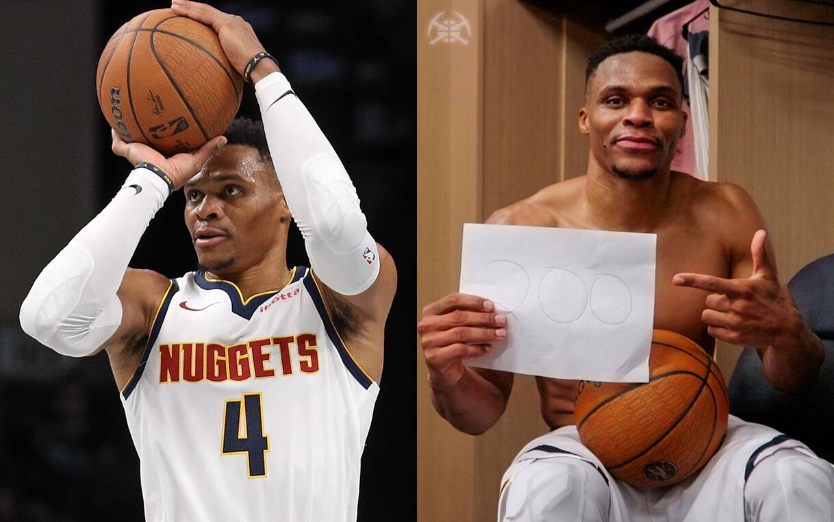 NBA, Westbrook e un record speciale: ora è l’unico ad avere 200 triple ...