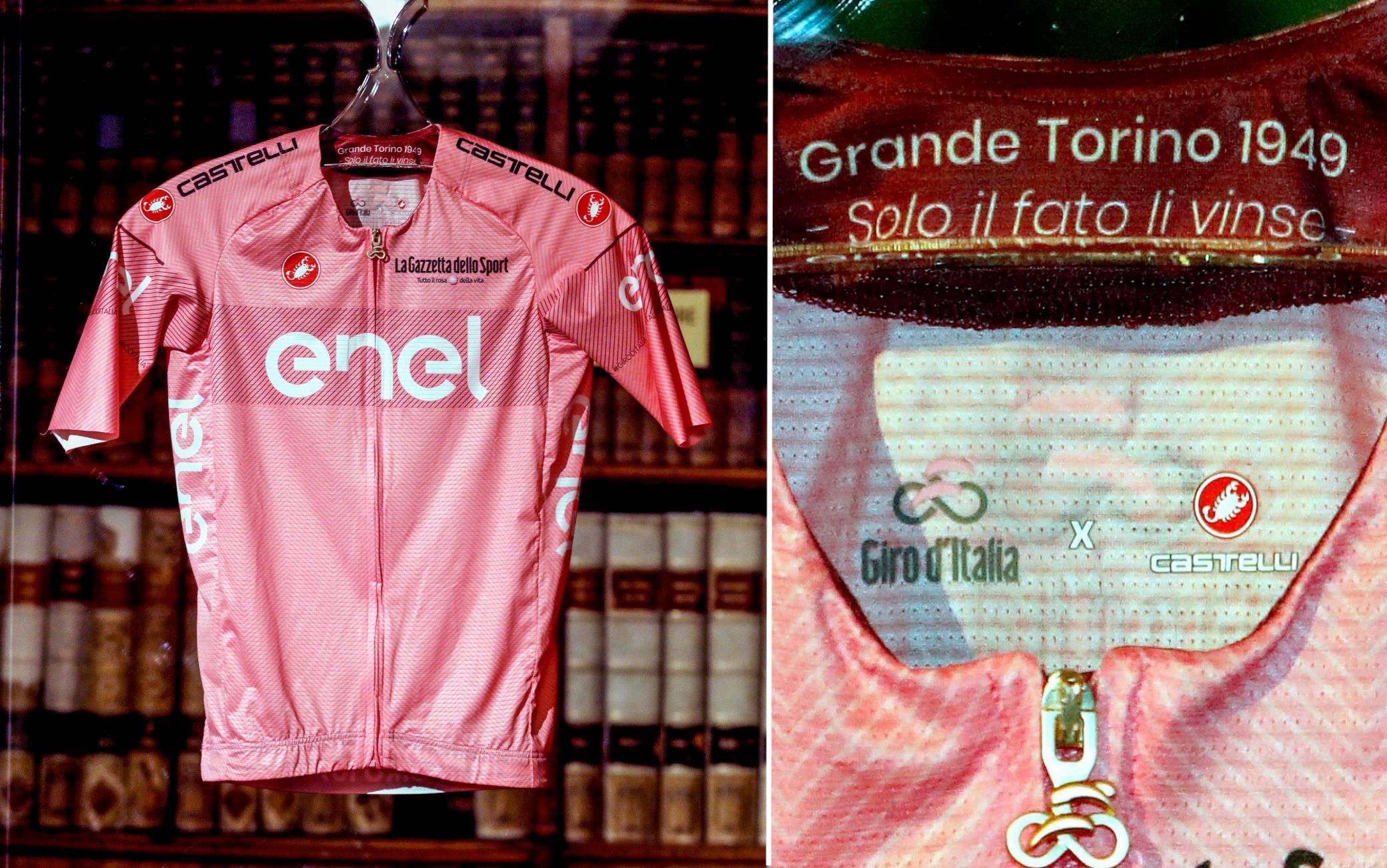 Giro d'Italia 2024, le foto della maglia Rosa con omaggio al Grande ...