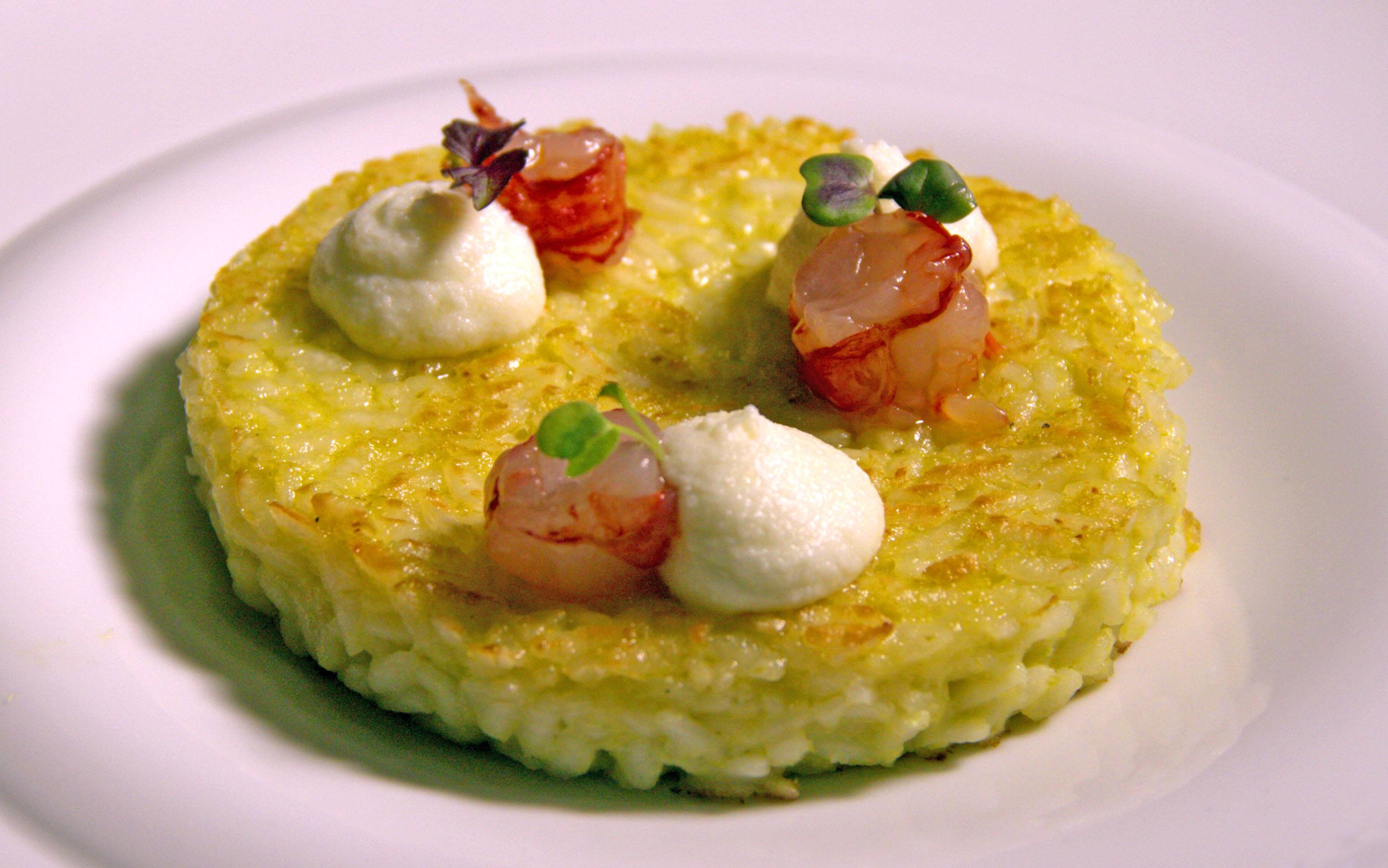 Masterchef: Risotto con zucchine trombetta, gamberi e burrata | Sky
