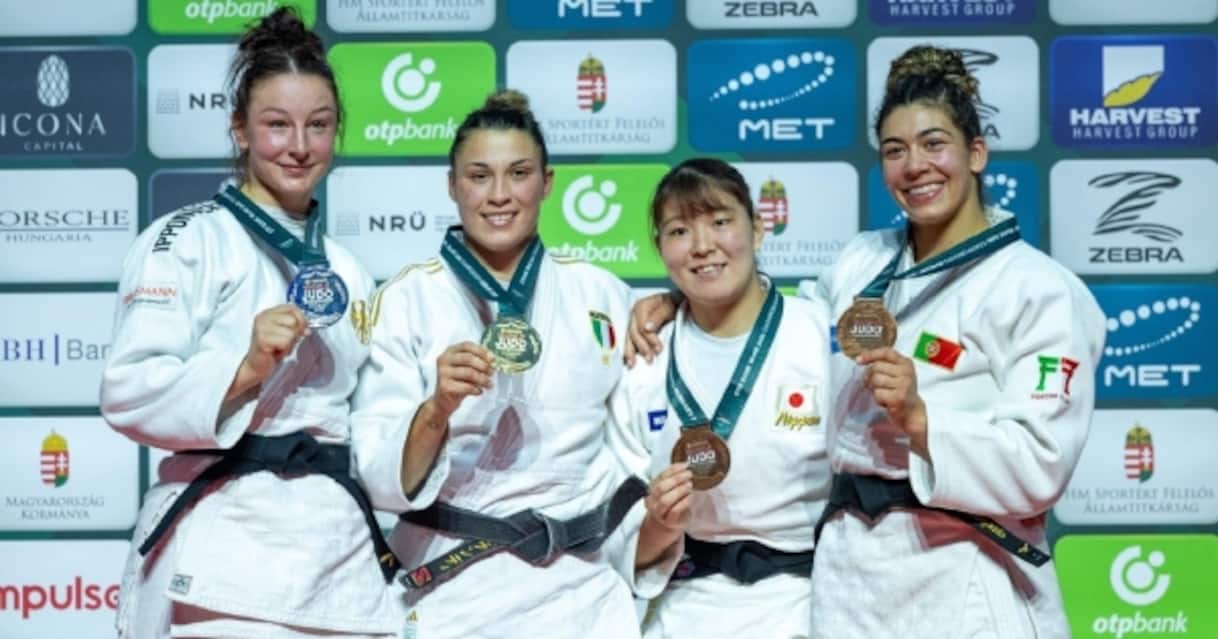Judo, Alice Bellandi vince l'oro nella -78 kg al Mondiale di Budapest ...