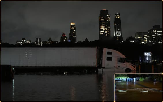 Usa, tempeste e inondazioni: allagamenti a New York, stato d'emergenza ...