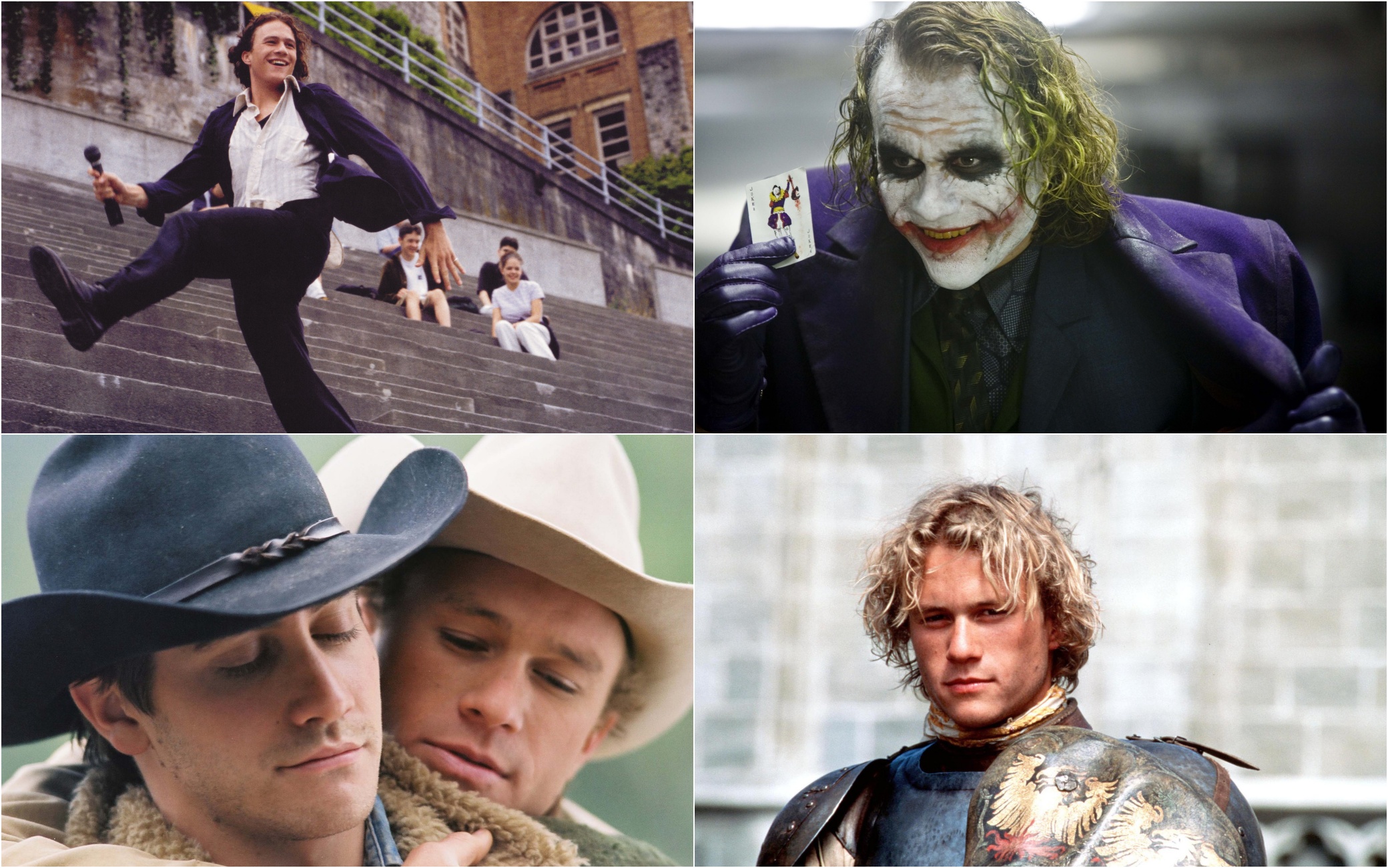 Heath Ledger, le foto inedite in cui si trucca da Joker