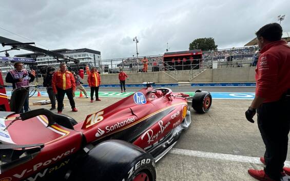 F1, a Silverstone per la Ferrari prove comparate tra vecchio e nuovo ...