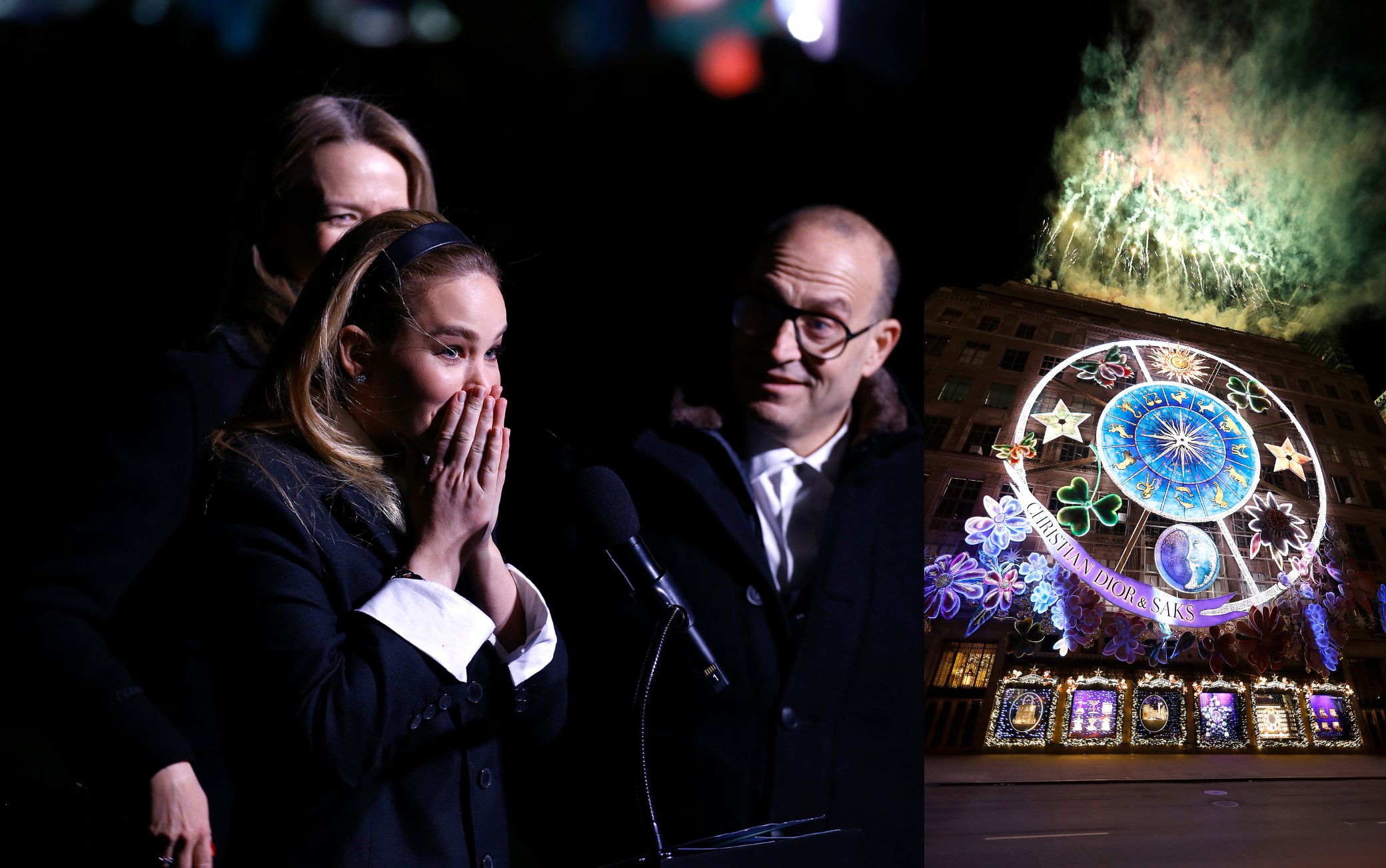 Jennifer Lawrence accende le luci di Natale dello spettacolare ...