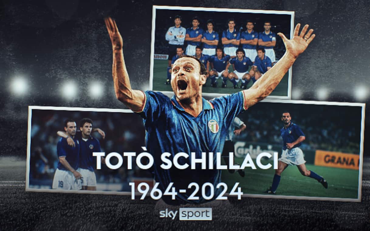 Totò Schillaci morto a 59 anni l’ex calciatore di Juve e Inter | Sky Sport