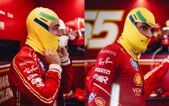 F1 Imola nel ricordo di Senna: balaclava con i colori del Brasile per ...