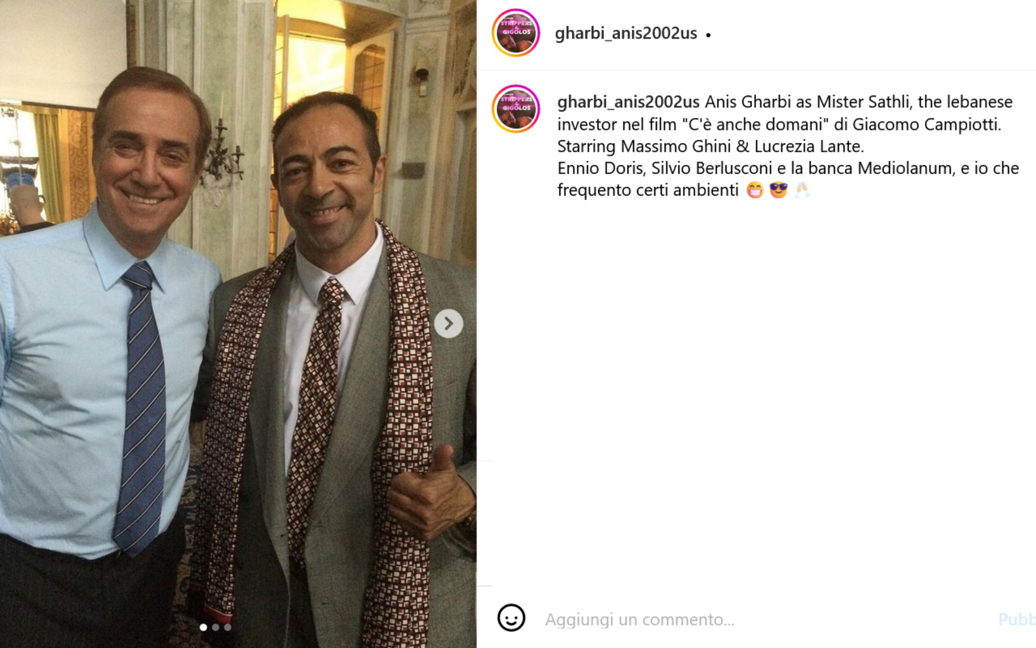 Ennio Doris - C'è anche domani, il cast del film con Massimo Ghini a confronto con i personaggi ...