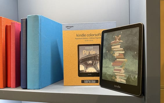 Colorsoft, Amazon presenta il Kindle a colori: la nostra prova | Sky TG24