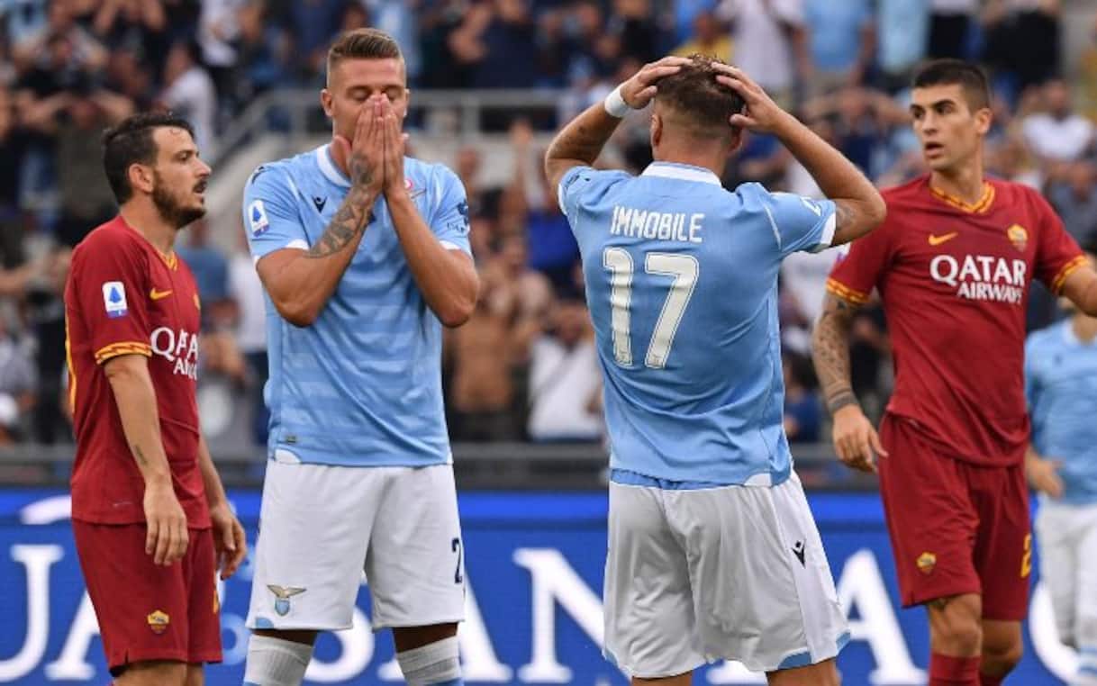 Lazio Roma 1-1: gol e highlights del derby. Reti di Kolarov e Luis ...