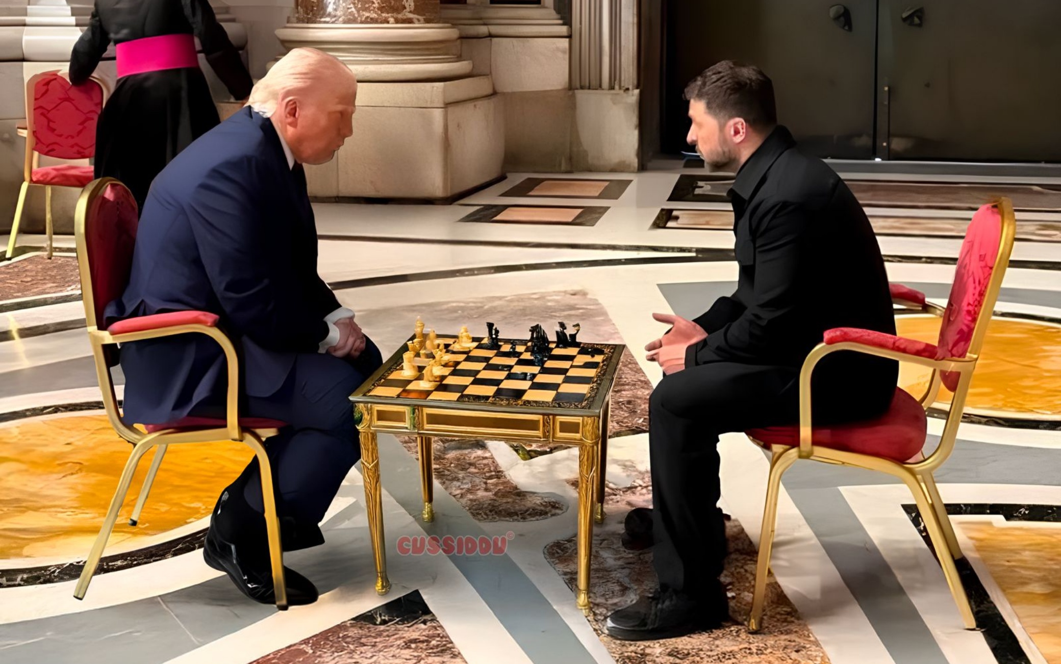 I meme sull'incontro tra Trump e Zelensky prima dei funerali di Papa ...