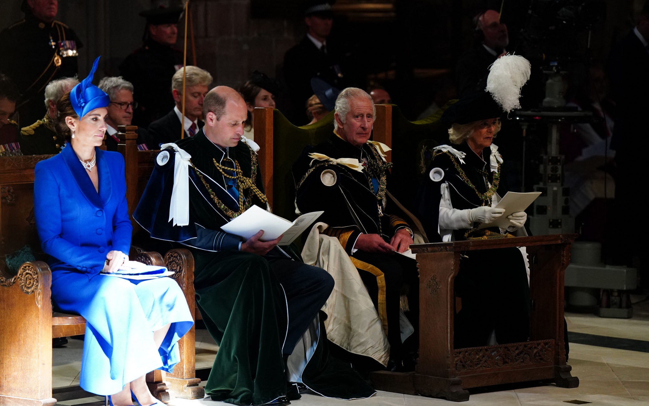 Incoronazione Re Carlo III e Camilla in Scozia, William e Kate presenti ...