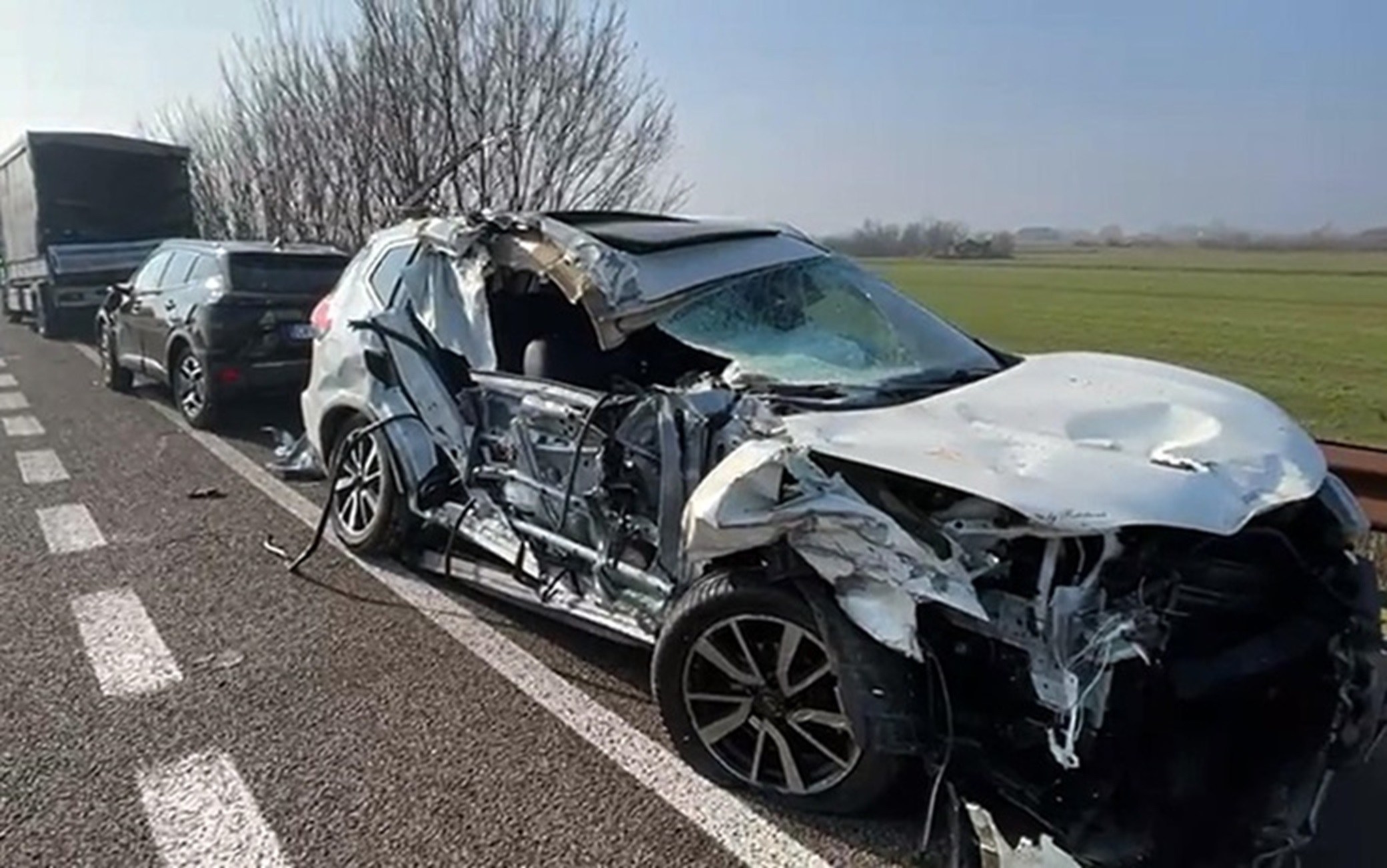 Incidente in A22 e A1, tamponamenti a causa della nebbia: traffico in ...