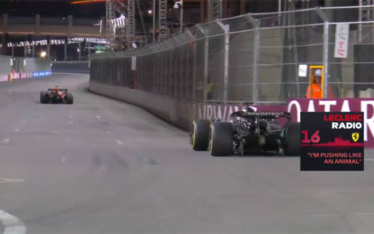 Leclerc, team radio nel GP Las Vegas 2025: 'Sto spingendo come un ...