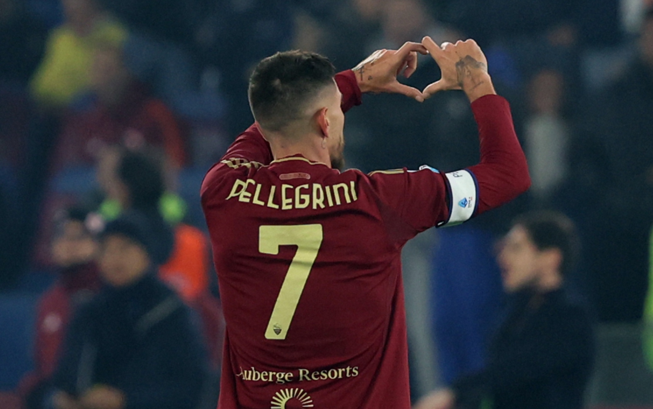 Pellegrini, gol in Roma Lazio: si riprende i giallorossi nel derby ed esulta così. FOTO | Sky Sport