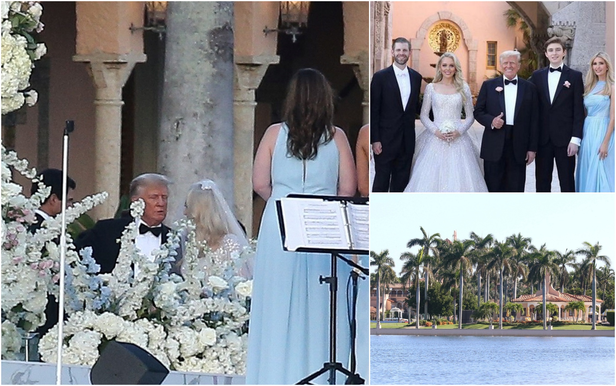Trump, la figlia Tiffany ha sposato Micheal Bouls: le foto del ...