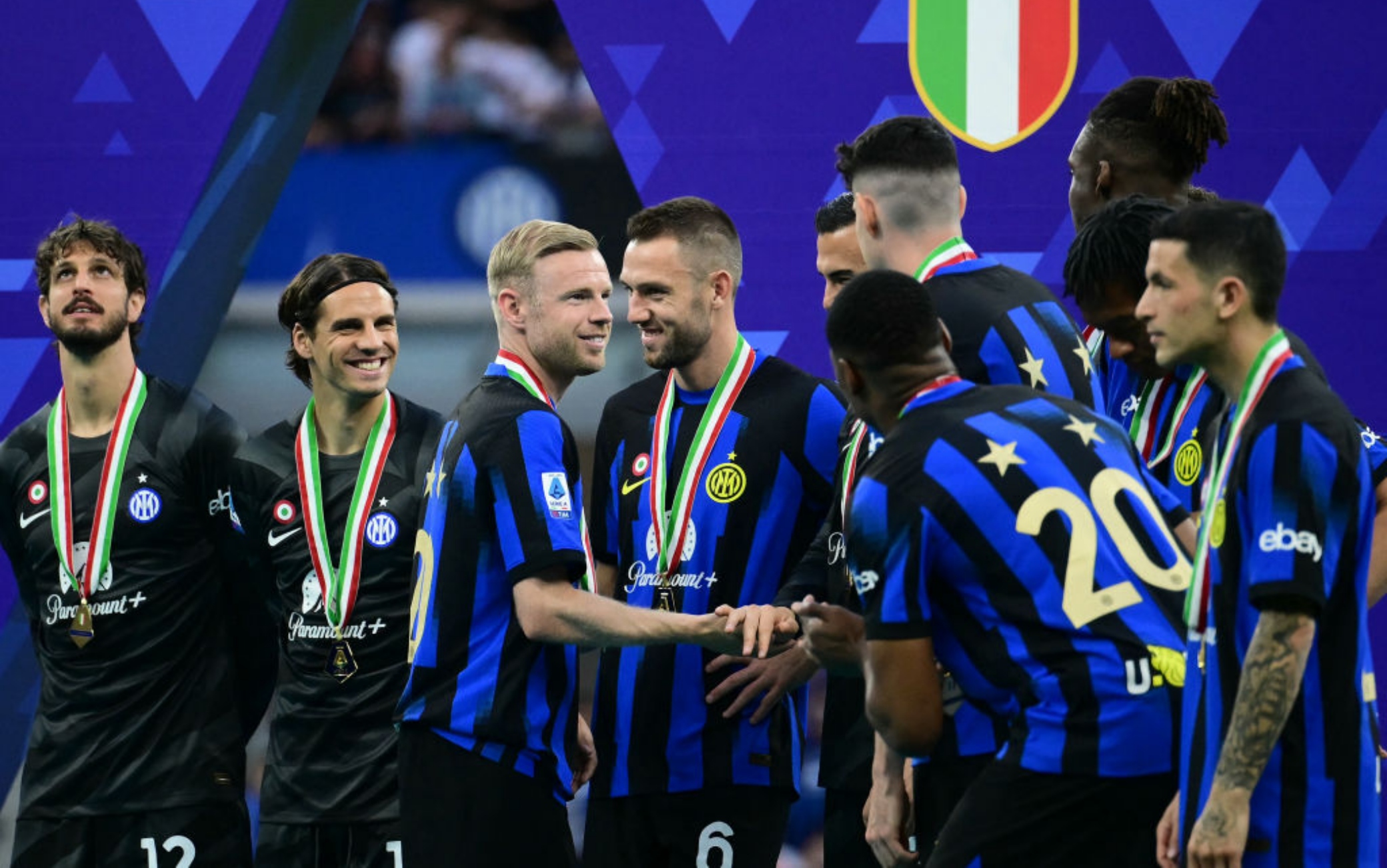 Inter, le foto della festa scudetto e della premiazione | Sky Sport