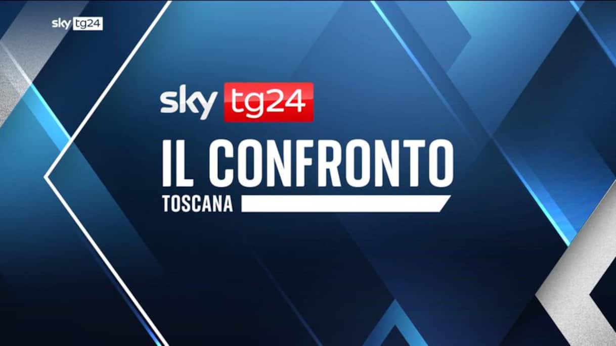 Sky TG24 Il confronto Toscana, faccia a faccia tra Giani e Tomasi ...