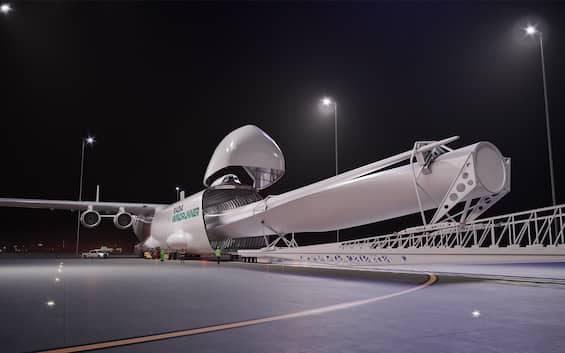 WindRunner, l'aereo più grande del mondo per il trasporto delle pale ...