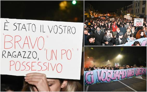 Giulia Cecchettin, manifestazioni in tutta Italia contro la violenza ...