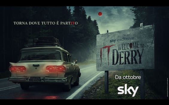 It: Welcome to Derry, la teaser art della serie HBO | Sky TG24