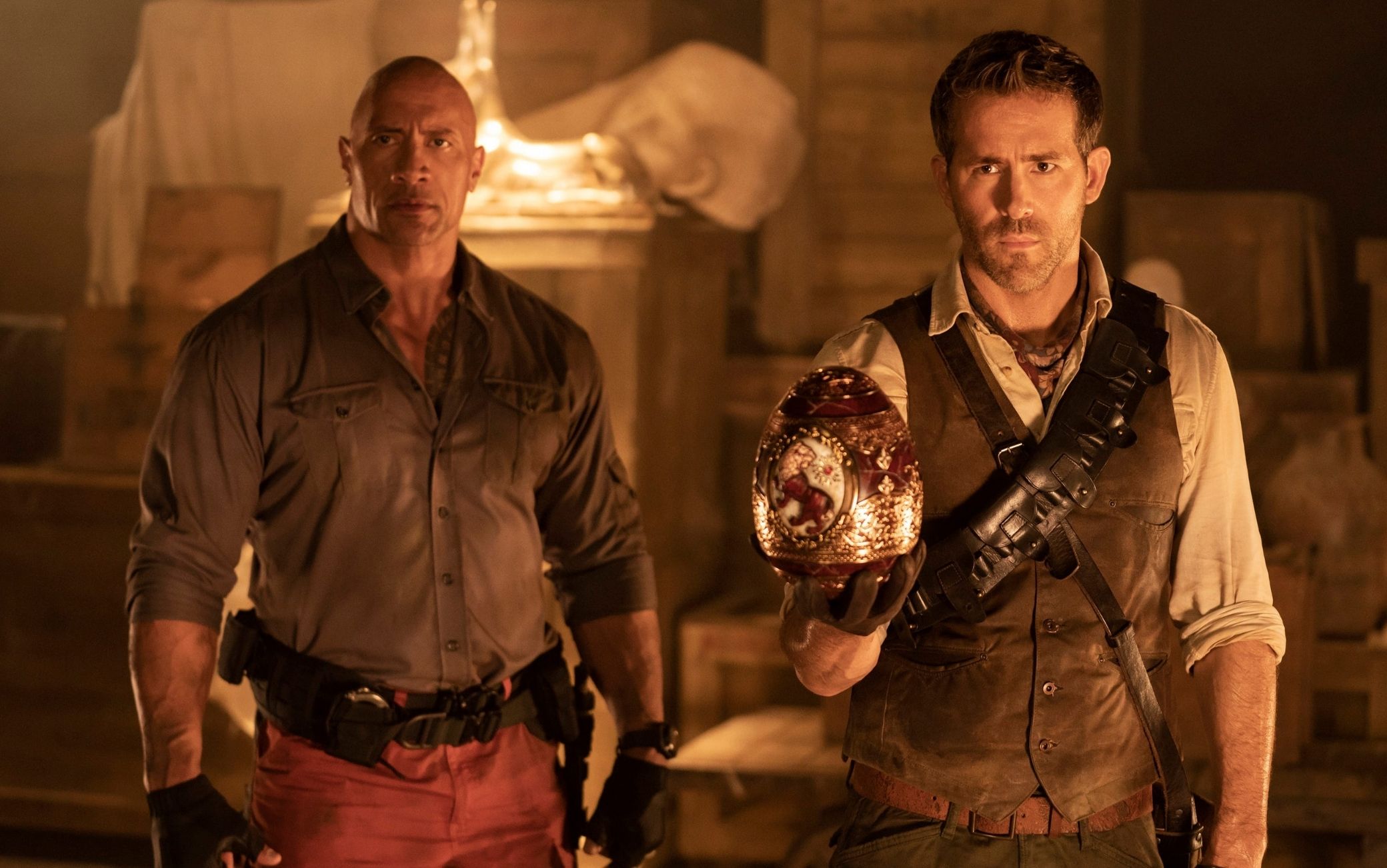 Red Notice, il cast del film Netflix con Dwayne Johnson e Gal Gadot