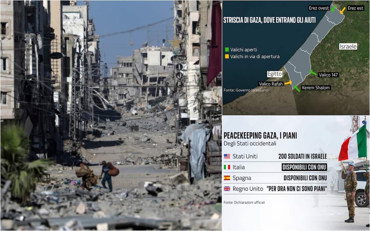 Tregua Gaza, quali Paesi potrebbero entrare nella forza multilaterale ...