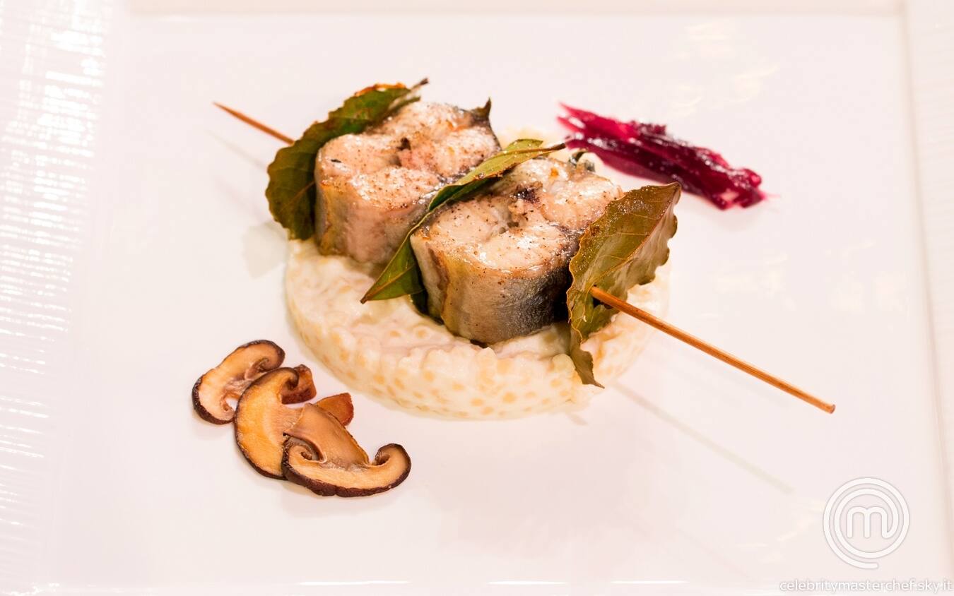 Masterchef: Spiedino di anguilla con fregola alla ricotta | Sky