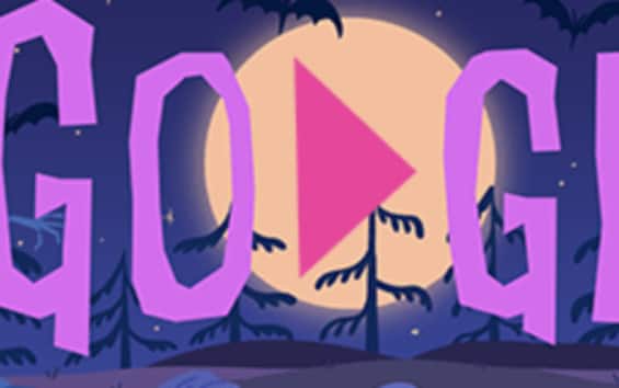 Doodle Google celebra Halloween 2023 con un'illustrazione di Emily ...