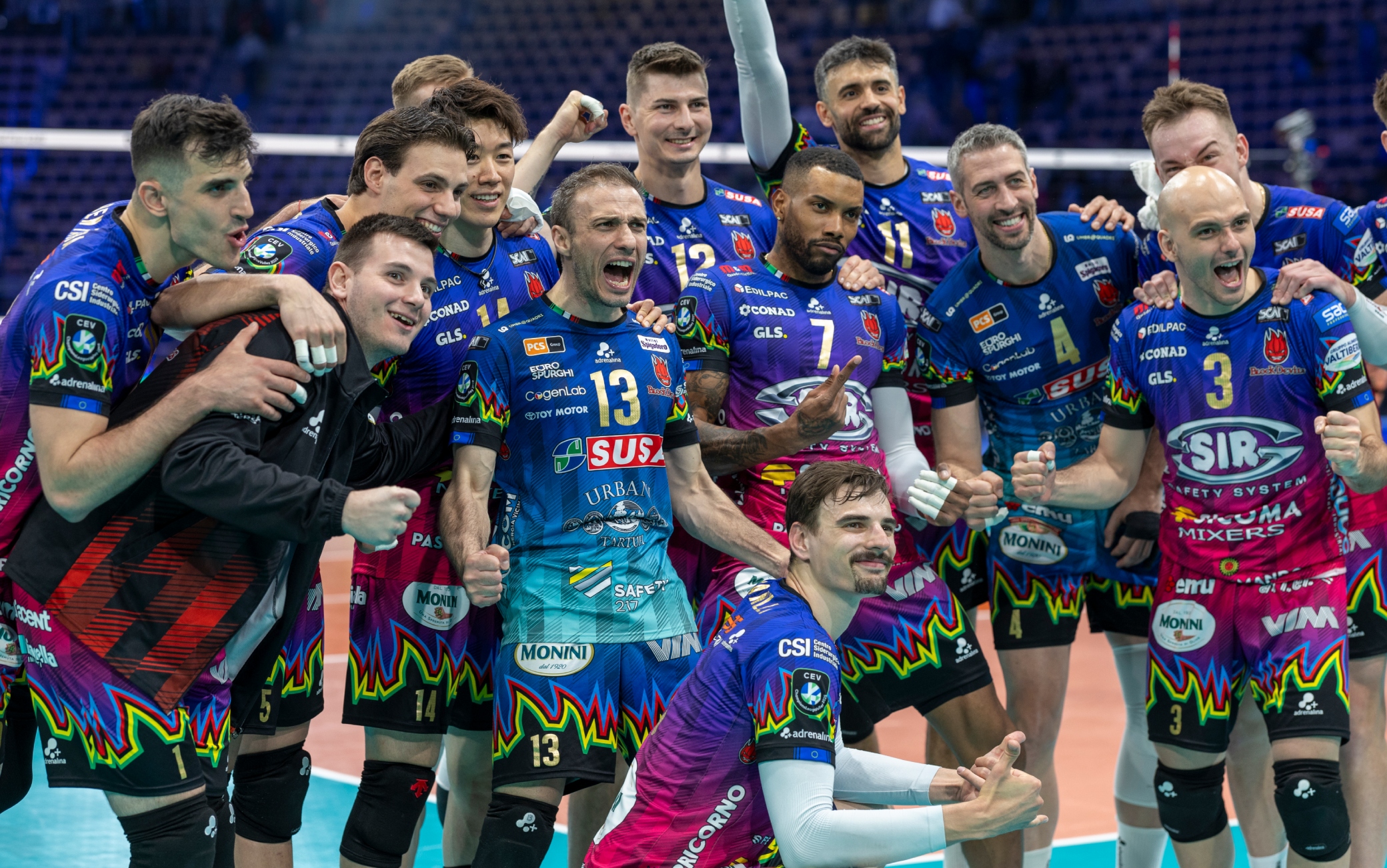 Perugia-Zawiercie, risultato finale Cev Champions volley maschile | Sky ...