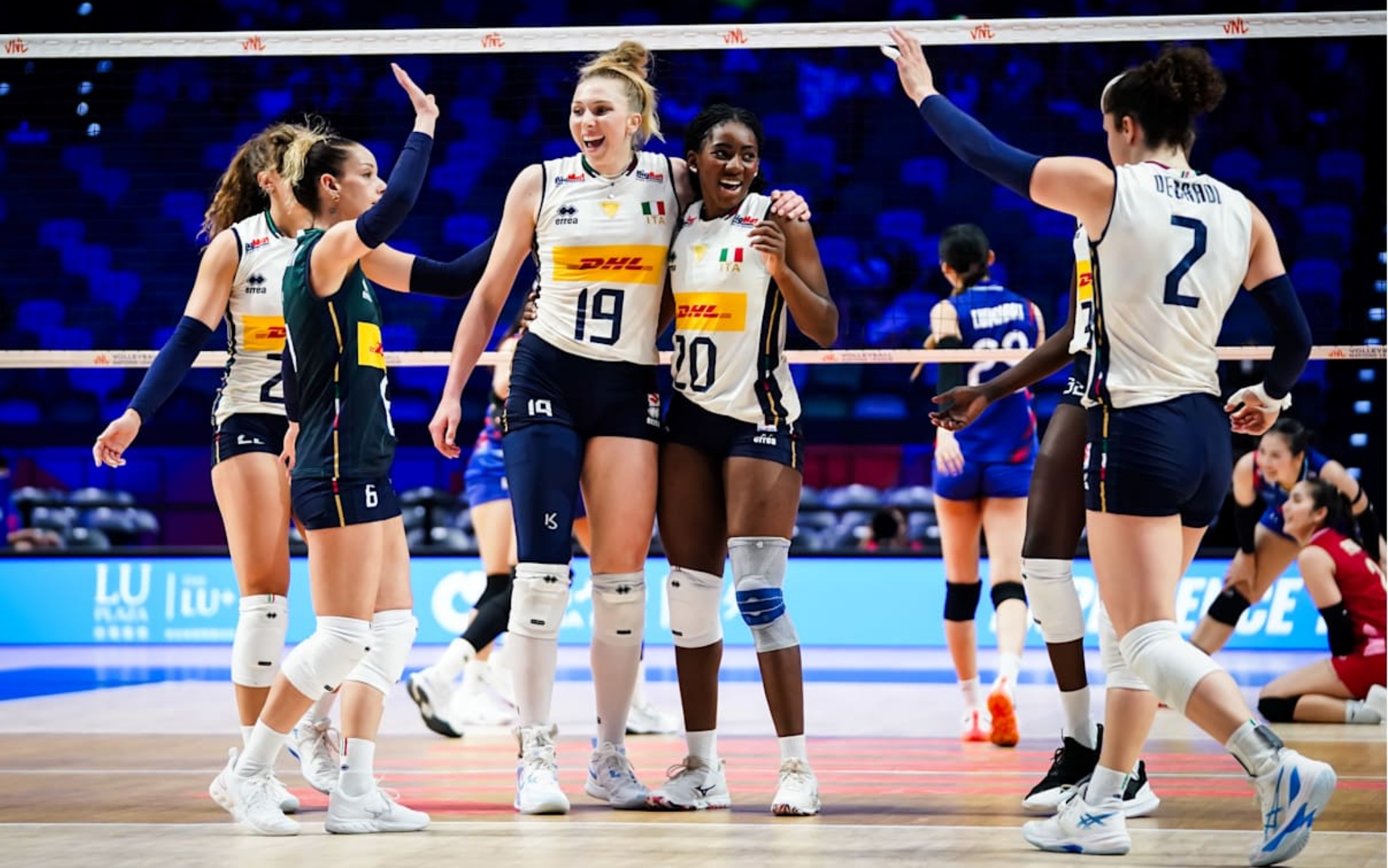 VNL femminile, Italia Germania 3-1: primo successo per Velasco | Sky Sport