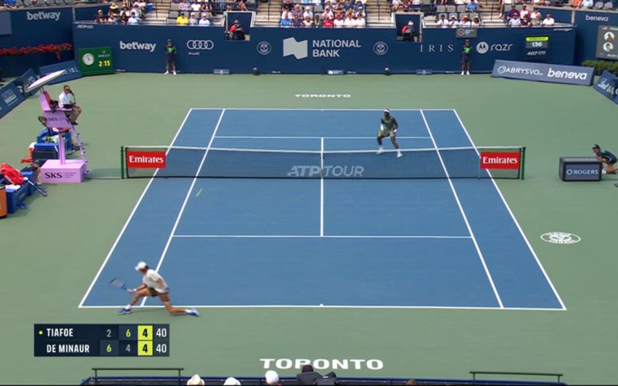 Atp Toronto 2025, il punto di De Minaur: recupero pazzesco con Tiafoe ...