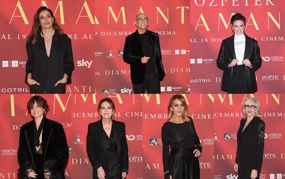 Diamanti, il cast del nuovo film di Ferzan Ozpetek. FOTO | Sky TG24