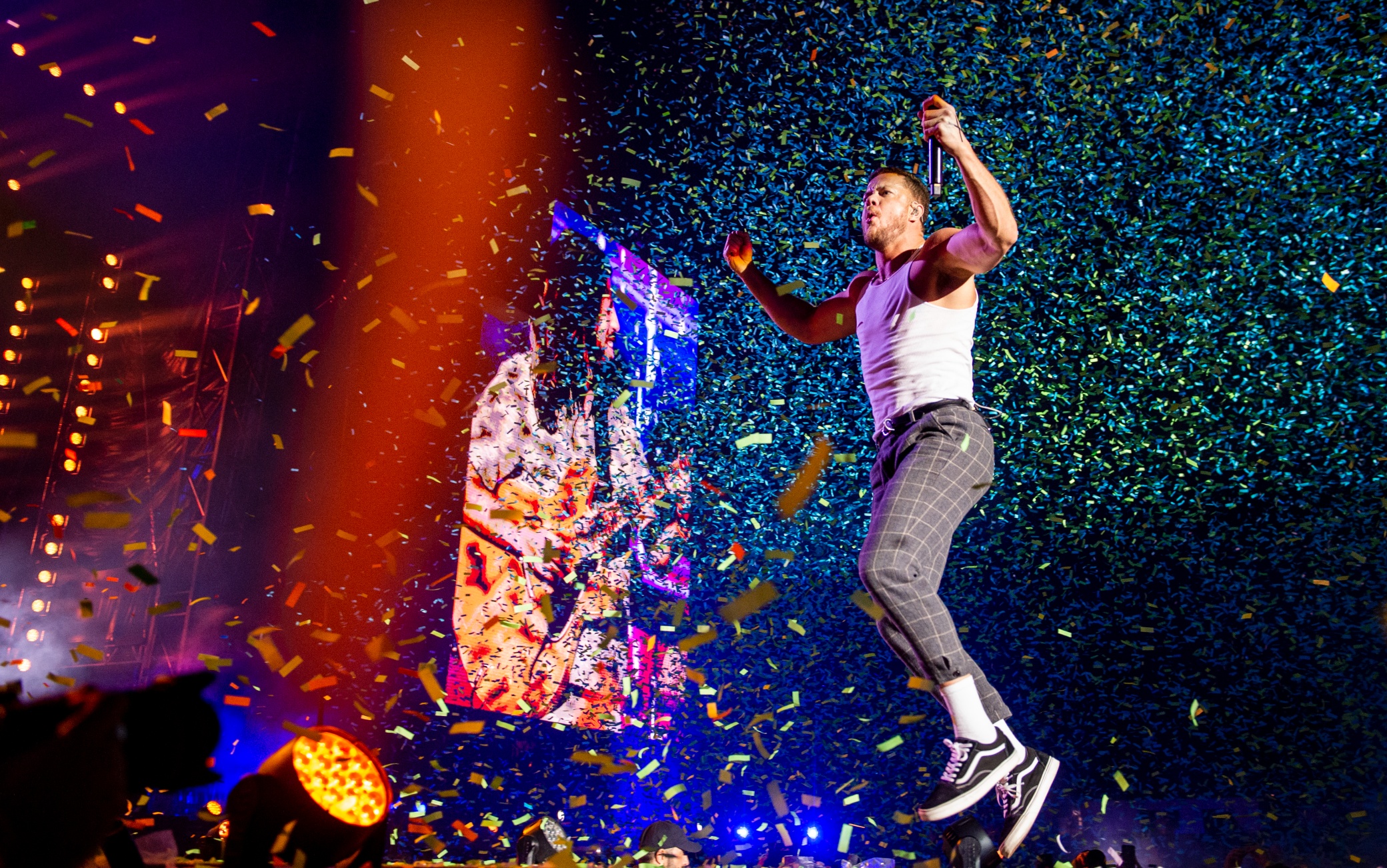 Gli Imagine Dragons illuminano il Circo Massimo di Roma: in 70mila al ...